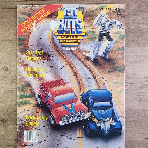 Other | Go Bots Magazine Winter 1987 Mighty Robots Collector Magazine ...